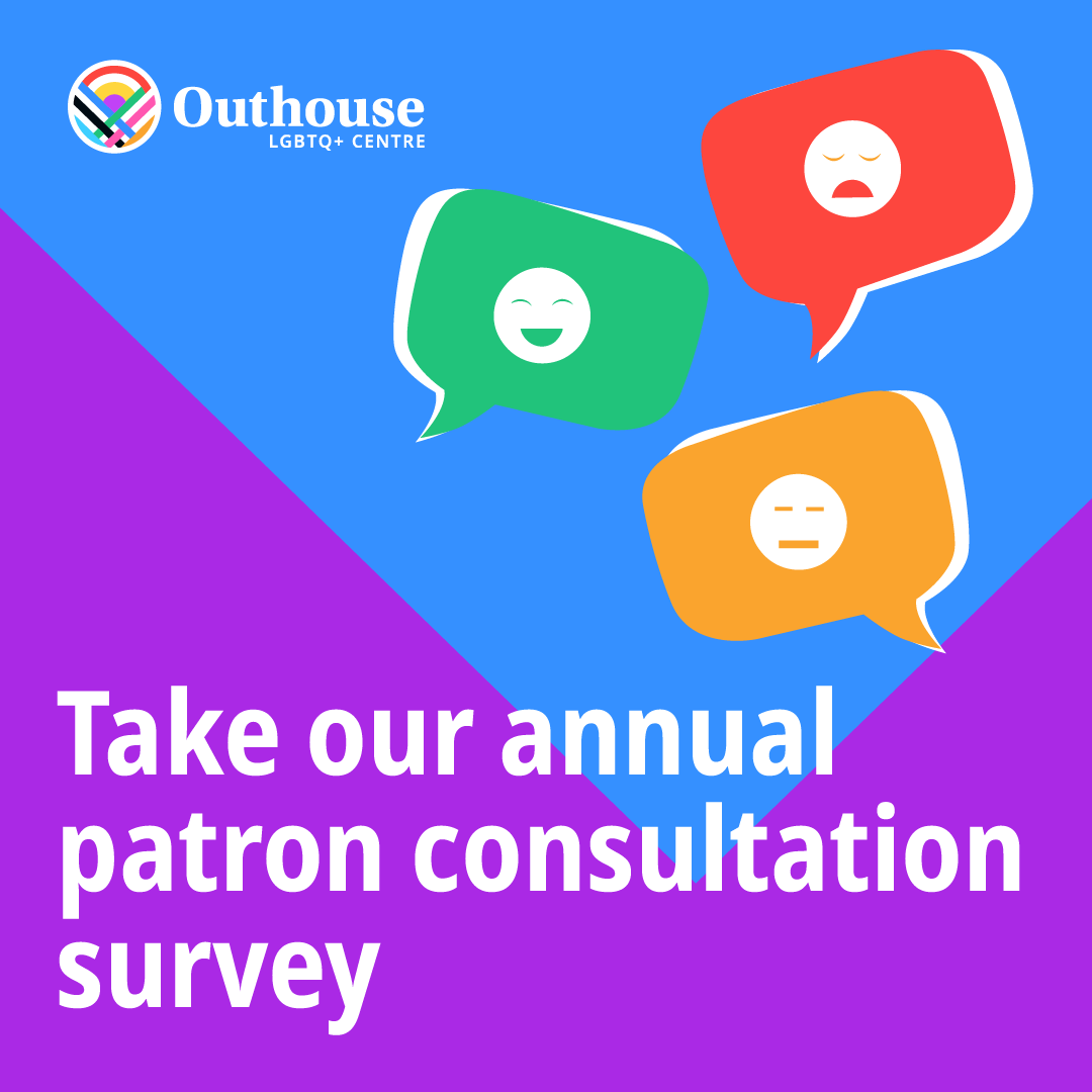 2024 Patron Consultation Survey - Outhouse LGBTQ+ Centre